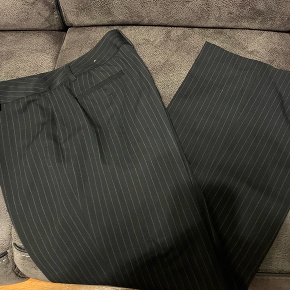 Madison | Pants & Jumpsuits | Womens Striped Black White Slacks | Poshmark